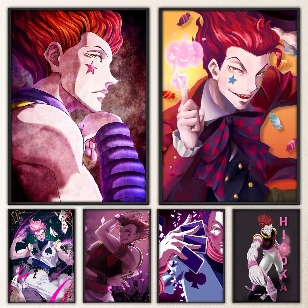 Comic-Hunter-x-Hunter-Hisoka-Poster-Fancy-Poster-Wall-Sticker-for ...