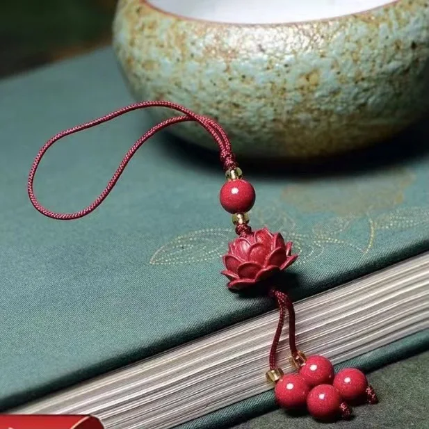keychain buddhism Sandalwood Lotus Flower Keychain Buddhist Bodhi ...