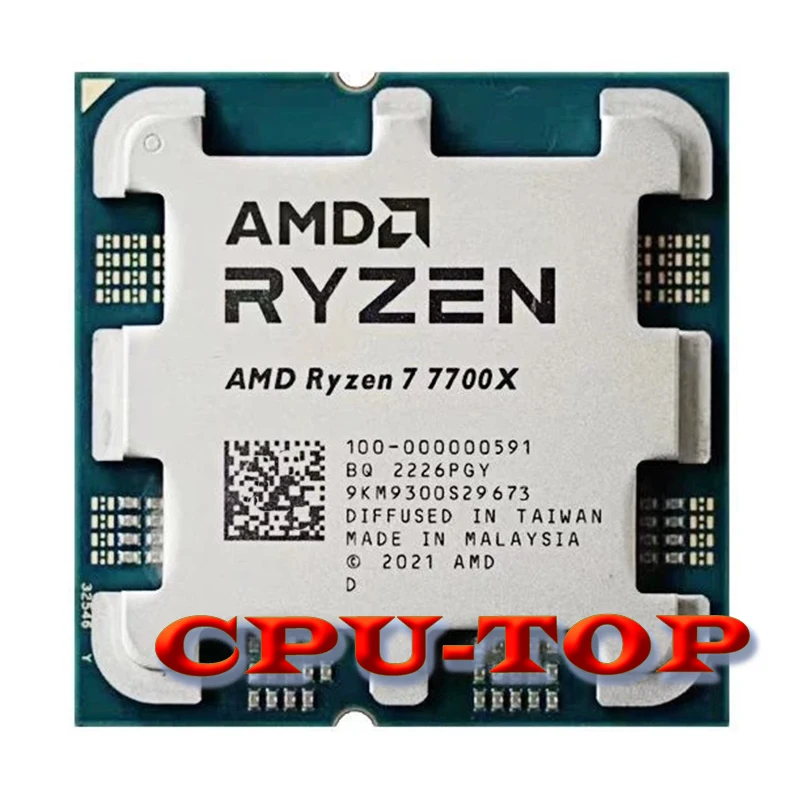 Novo Amd Ryzen 7 7700x R7 7700x 4.5 Ghz 8-core Processador Cpu De 16 ...