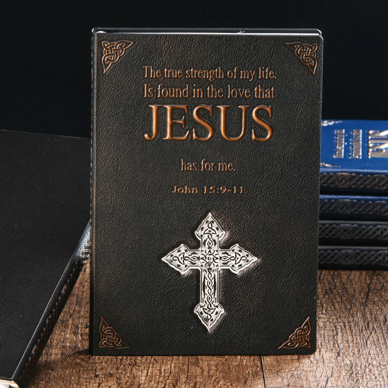 Jesus Christ Notebook | Christianity Notebook | Cross Jesus Notebook ...
