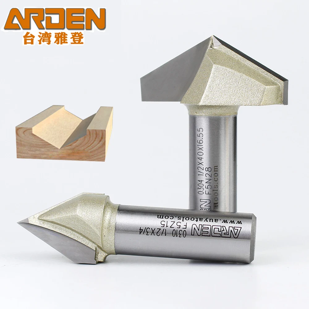 ARDEN V Bit 45 60 120 150 Degree Engraving Router Bit Carbide ...