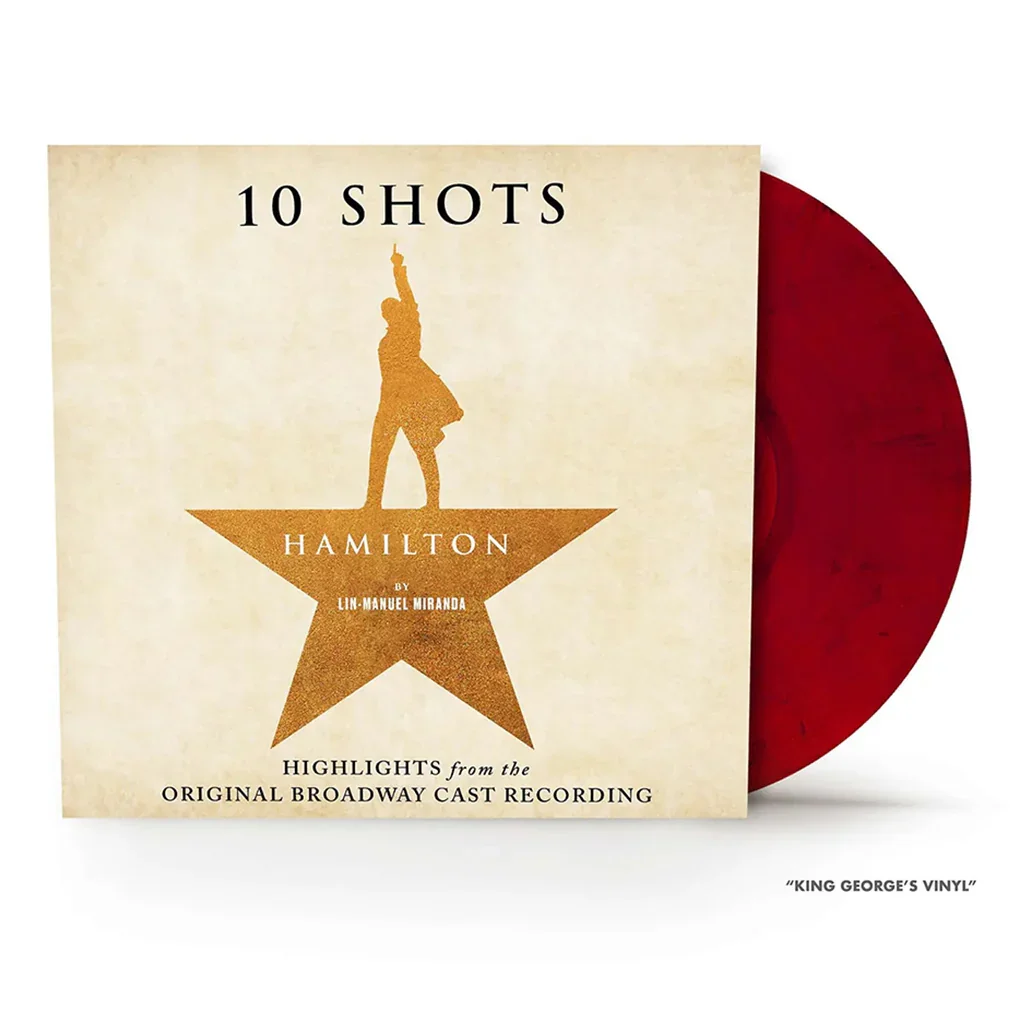 Hamilton 10 Shots Red Color Vinyl LP Limited Edition Record ...