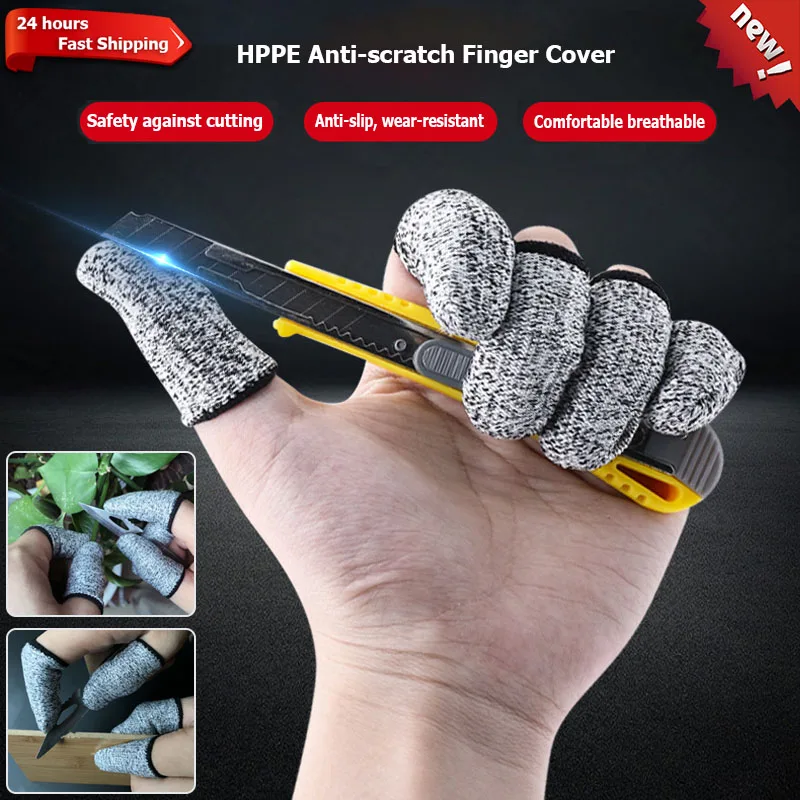 10-Pcs-Anti-cut-Finger-Cover-Thumb-Knife-Finger-Sleeve-Protector ...