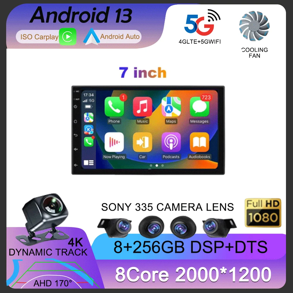 Leitor-multim-dia-universal-para-carro-Auto-CarPlay-tela-7-Polegada ...