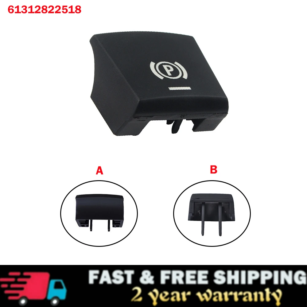Car-Handbrake-Parking-Brake-P-Button-Switch-Cover-61312822518-For-BMW-5 ...