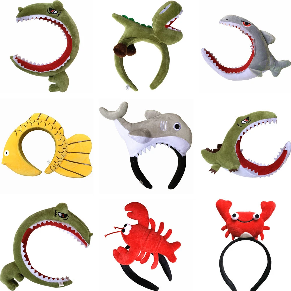 Ocean Children's Day Dress Up Hat Headband Performance Dance Cartoon ...
