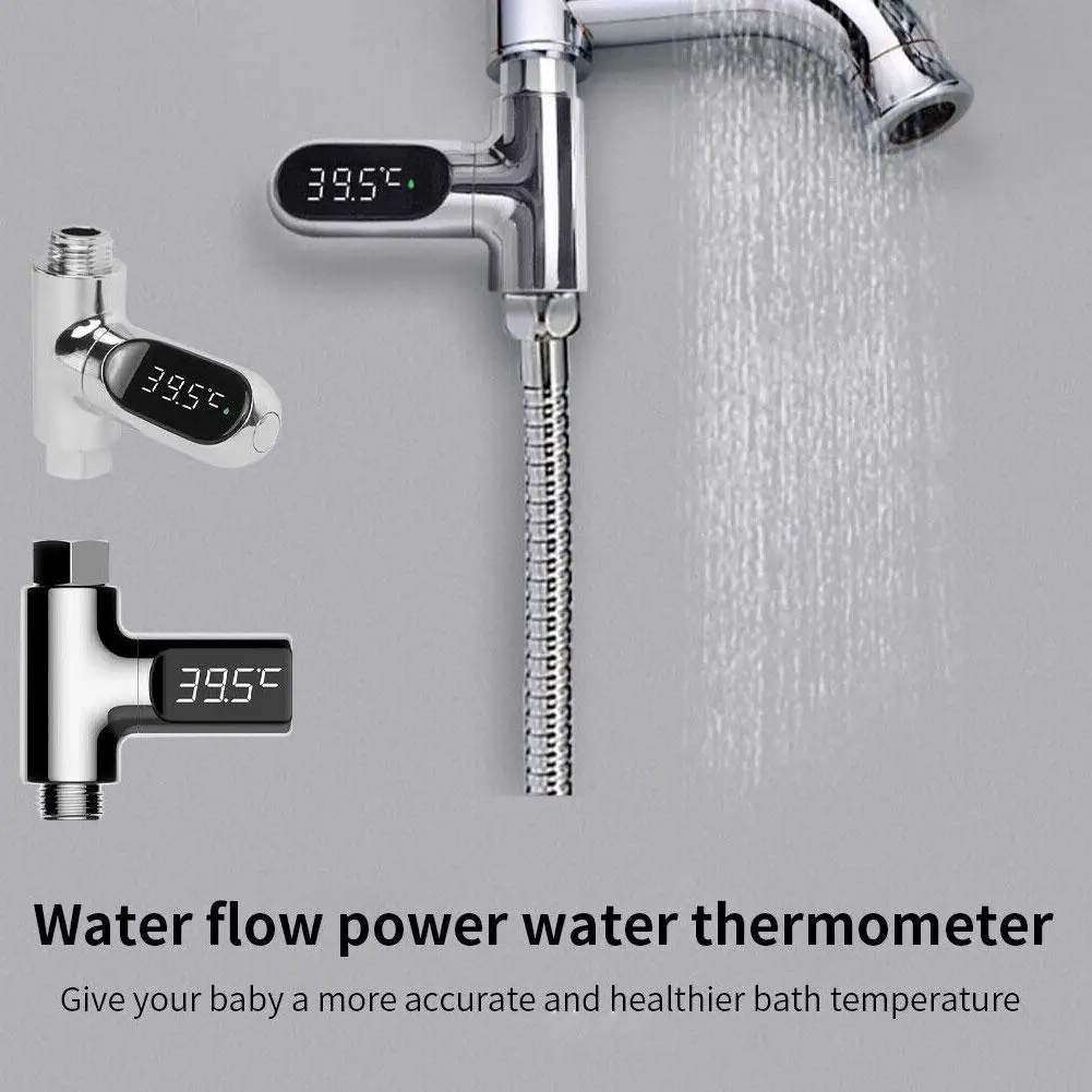 Home-LED-Digital-Bath-Shower-Faucets-Water-Thermometer-Meter-Water ...