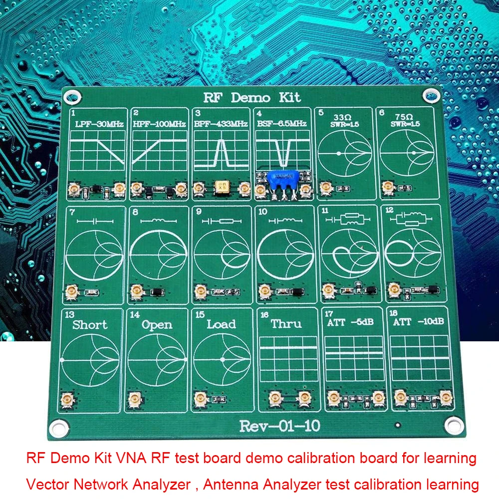 NanoVNA RF Test Board – All Things Tech Store