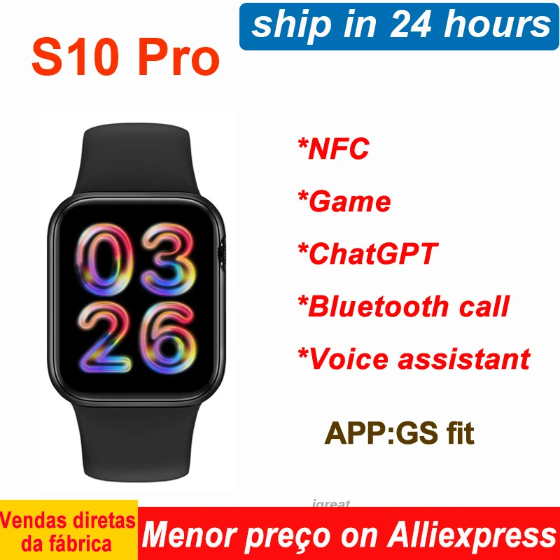 Reloj-inteligente-GS-S10-PRO-para-hombre-Smartwatch-deportivo-con ...