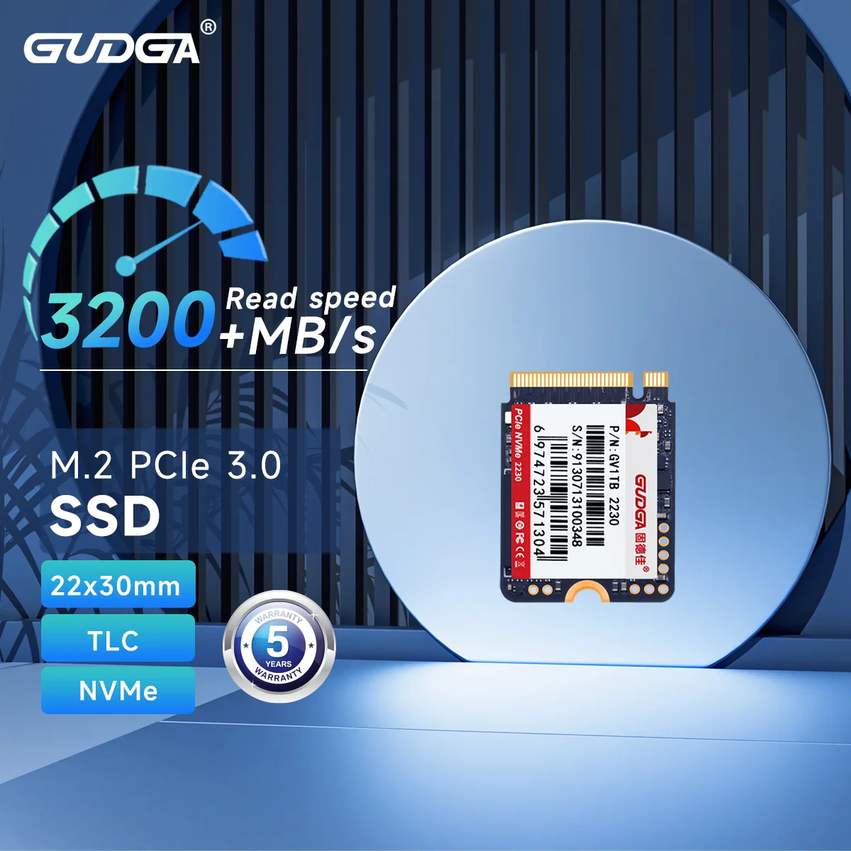 GUDGA-M2-2230-NVMe-512GB-1TB-PCIe3-0x4-Disk-Solid-State-Drives-M-2-NVME ...