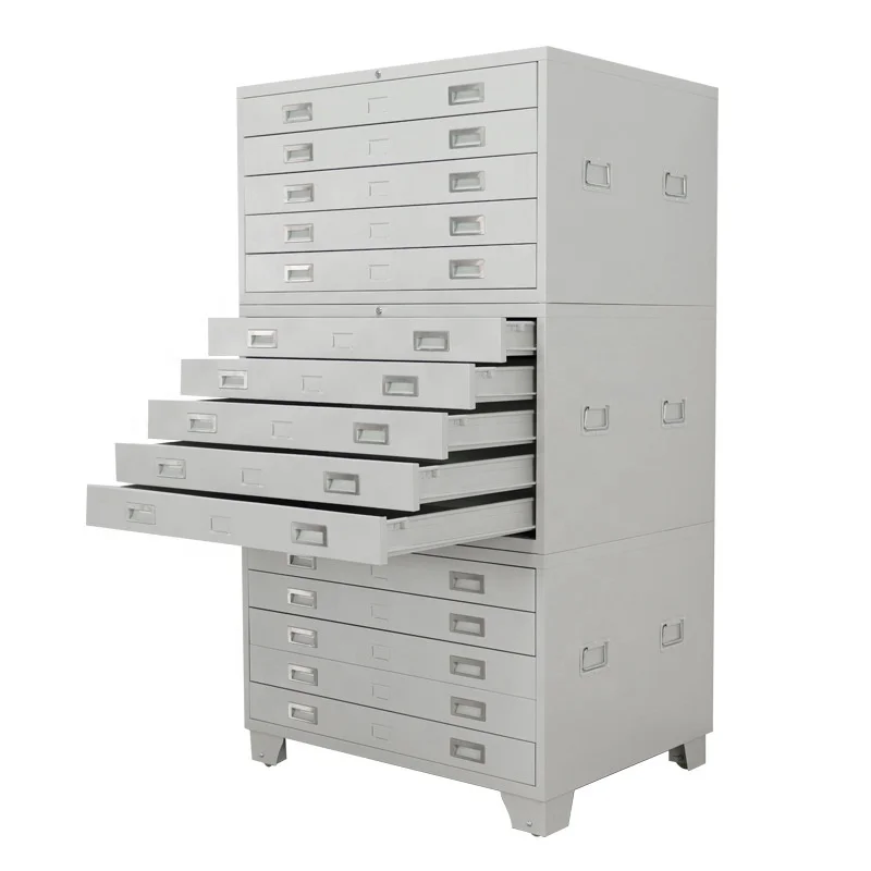 Wholesale Stock A0 A1 Art Drawers Drawing Office Metal Plan Chest Flat ...