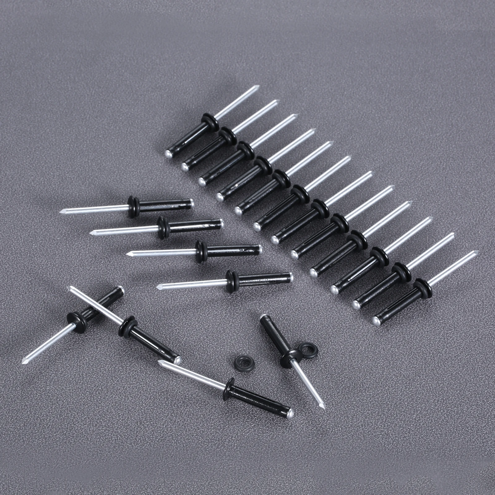 20Pcs-Aluminum-Tri-Grip-Rivets-Waterproof-O-Rings-Long-Grip-Tri-Fold ...