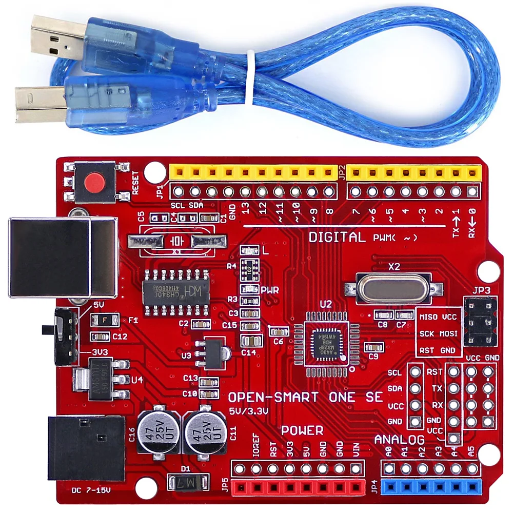 One Set OPEN-SMART ATMEGA328P Development R3 (CH340) Board DIY MCU ...