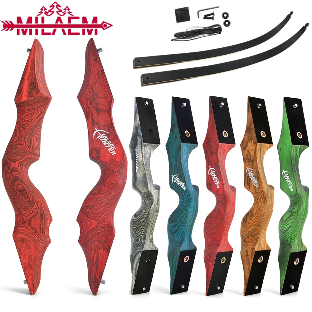 Archery-Recurve-Bow-20-60lbs-Bow-Hunter-Wooden-Takedown-Traditional ...