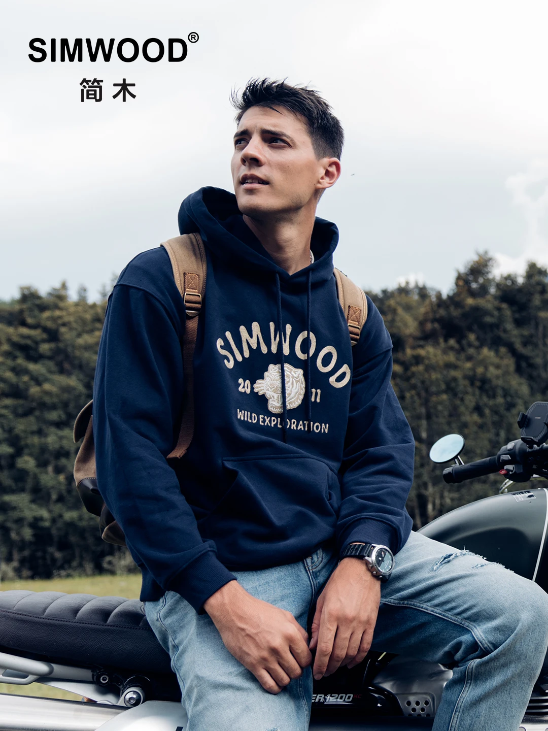 Simwood Men Hoodies Sweatshirt | Heavyweight Men Sweatshirt - 20200 Autumn Winter New - Aliexpress