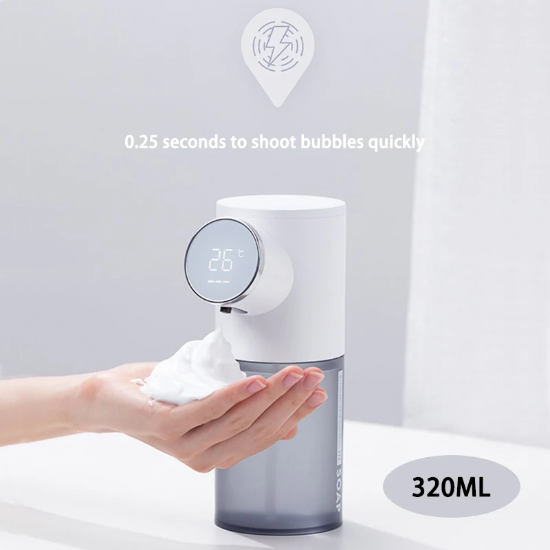 Automatic Induction Foam Soap Dispensers Usb Charging Smart Liquid Soap ...