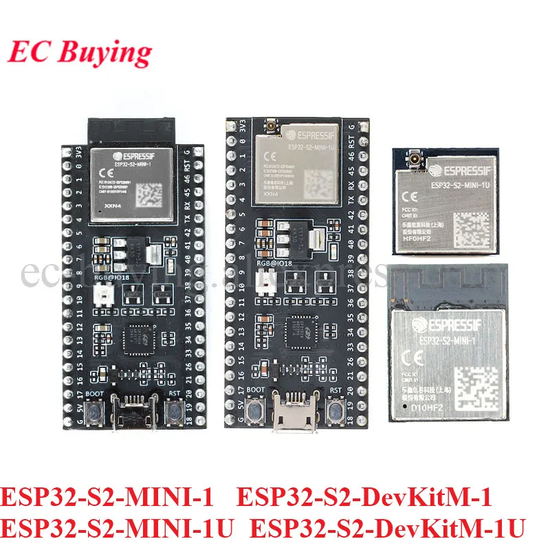 Wi Fi ESP32 S2 DevKitM 1ワイヤレスモジュール,ESP32 S2 DevKitM 1U ESP32 S2 ESP32 S2 MINI 1 esp32開発ボード,ESP32 ...