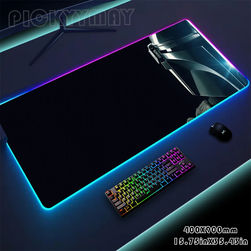 Mousepads-War-LED-Gaming-Desk-Pad-Large-Backlight-Desk-Mat-50x100cm ...