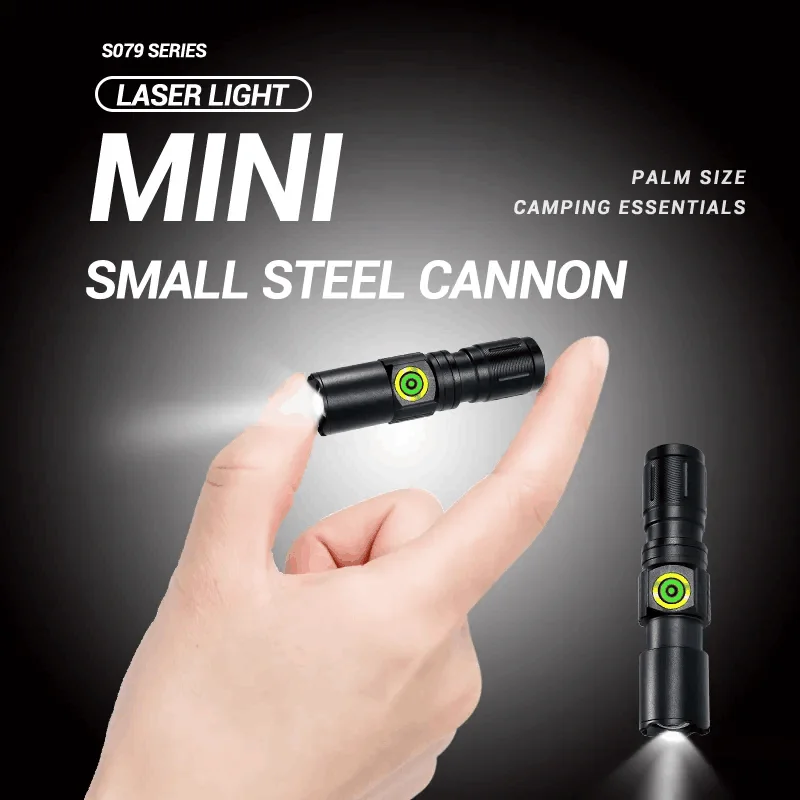 Powerful-Led-Flashlight-XHP50-4-Core-Built-in-Battery-Super-Bright-MINI ...