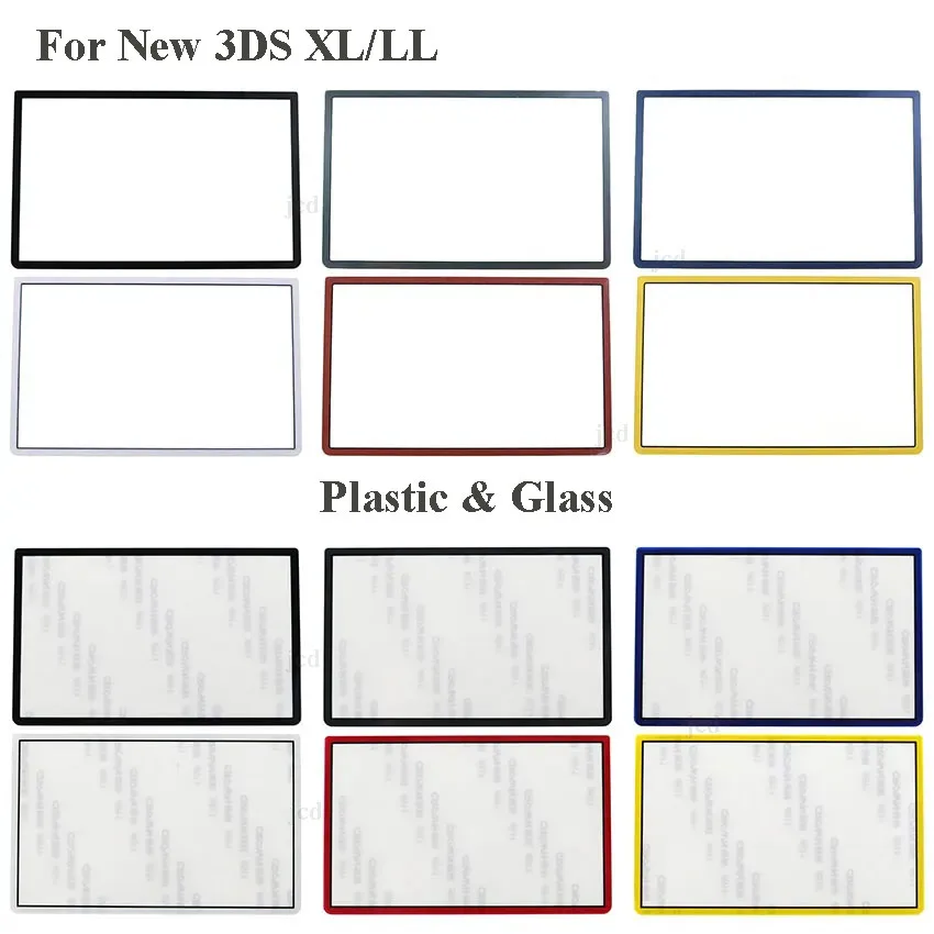 1PC-Replacement-Top-Surface-For-NEW-3DS-LL-XL-Plastic-Glass-Screen ...