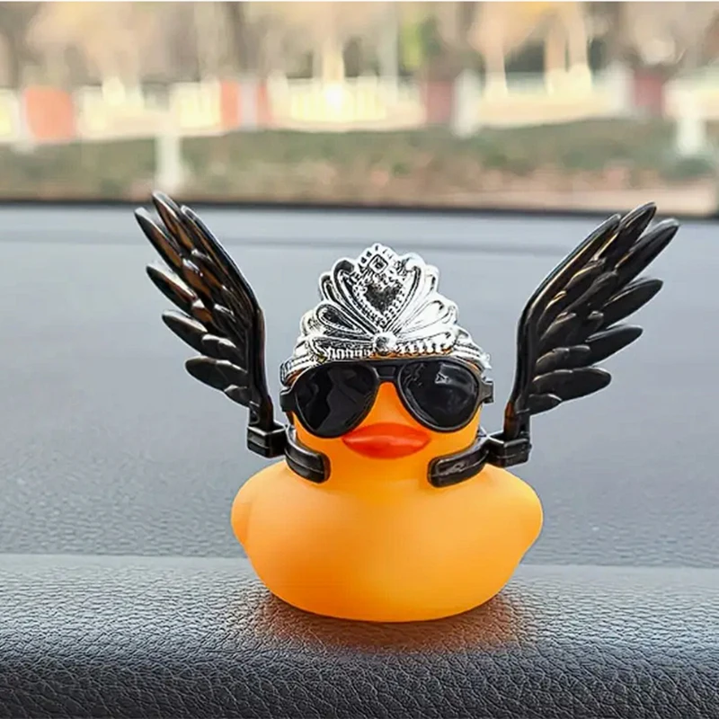 Rubber-Duck-Car-Ornaments-Yellow-Duck-Car-Dashboard-Decorations-with ...