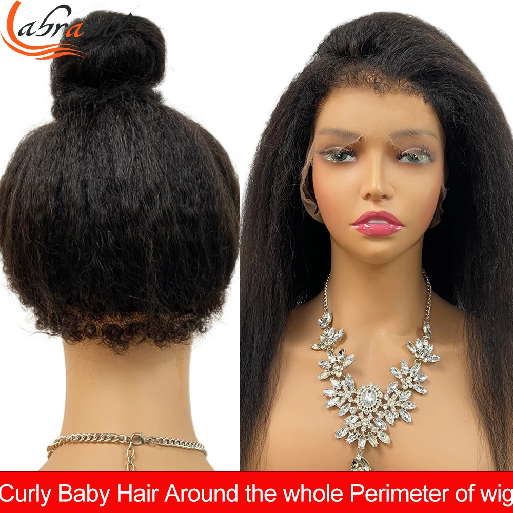 Crystal 360 Real Hd Lace Frontal Human Hair Wig Pre Plucked For Black ...