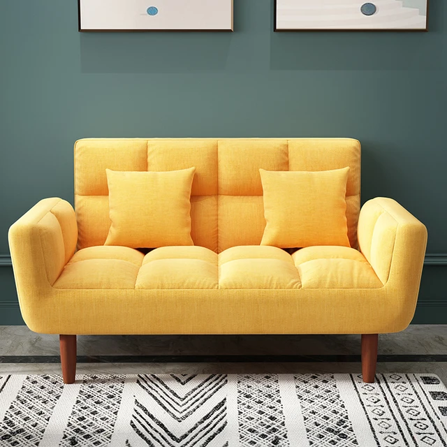 Japanese Adjustable Sofa Bed With 2 Pillows - Made Minimal