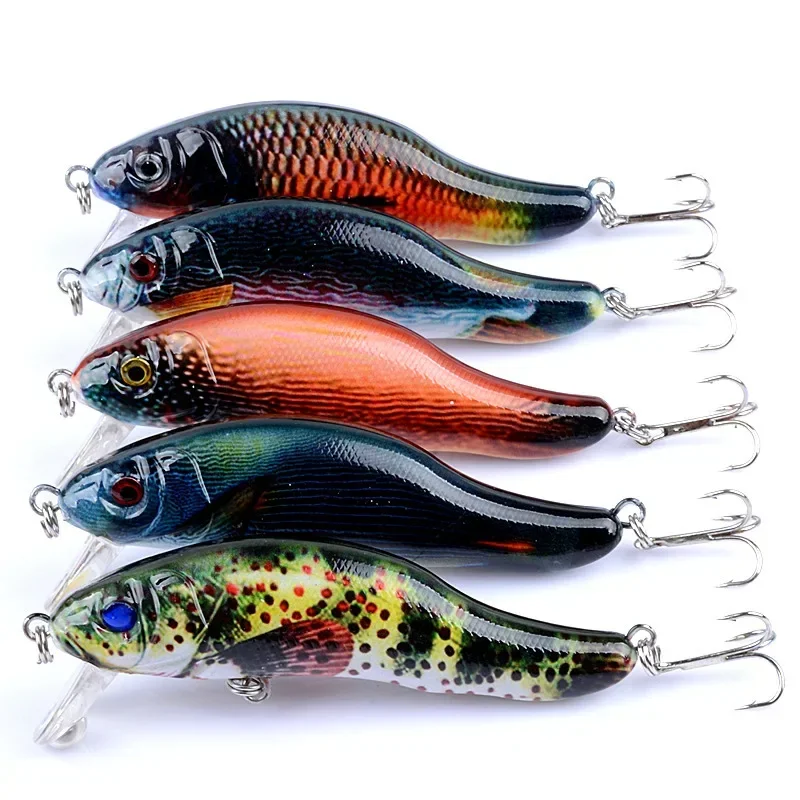 New-Painted-Series-Luya-Bait-9cm-12-9g-5-Color-Bionic-Bait-Mino-Plastic ...