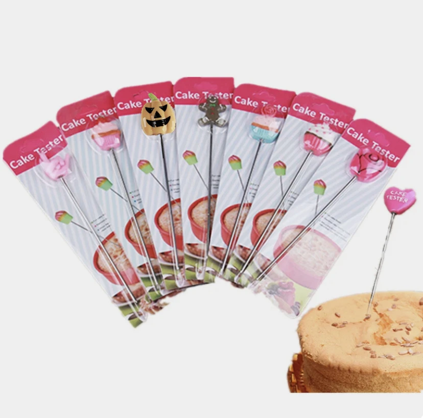 12-Styles-Stainless-Steel-Cake-Tester-Stick-Metal-Reusable-Baking ...