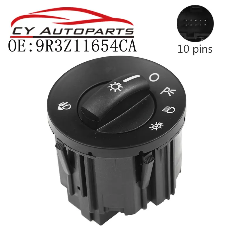New-Headlight-Fog-Light-Lamp-Switch-For-Ford-Flex-Fusion-Mustang ...