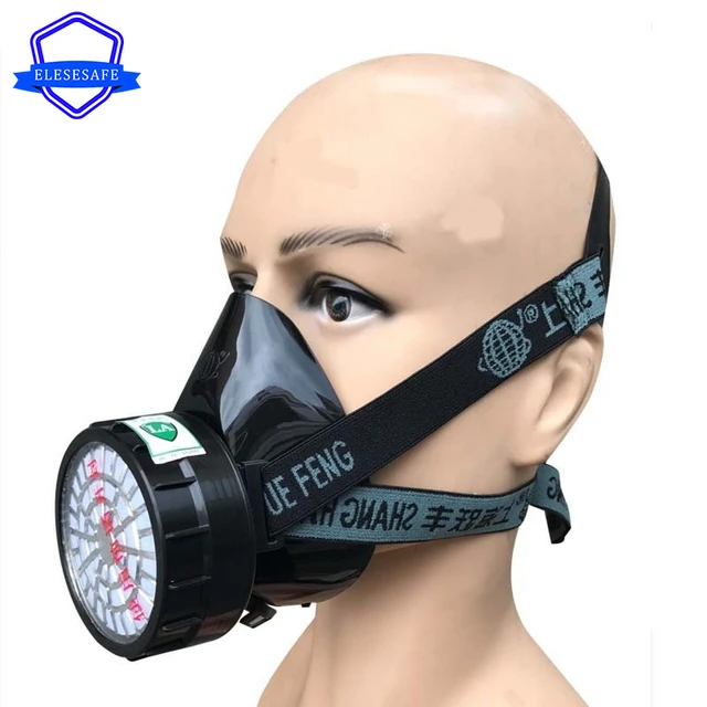 Black Half Gas Mask