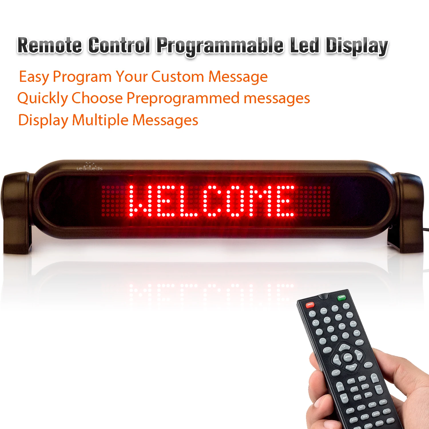 12V-LED-Car-Electronic-Sign-Programmable-Remote-Control-Mirror-Text-LED ...