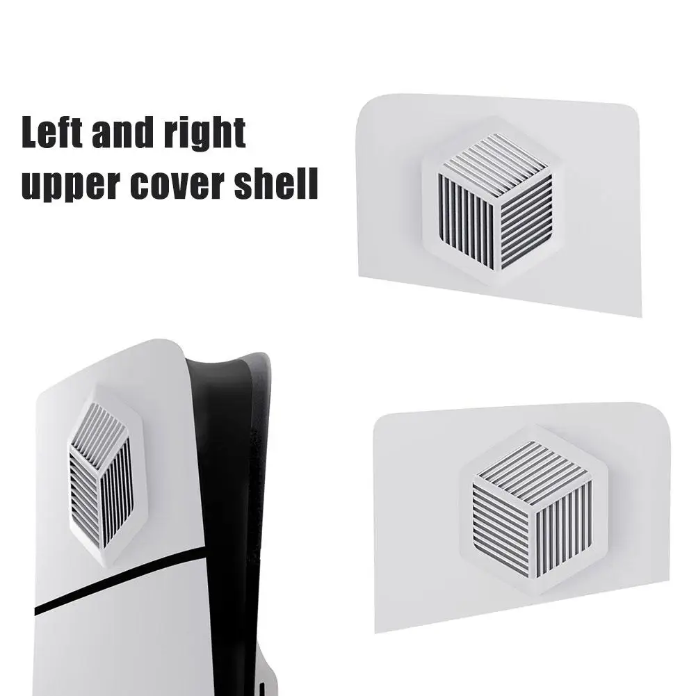 For-PS5-Slim-Console-Left-and-Right-Upper-Covers-with-Cooling-Vents ...