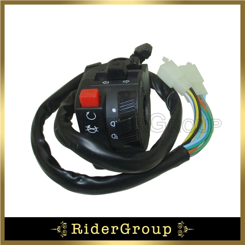 Handle-Control-Switch-Assembly-With-Choke-Lever-12-Wire-5-Function-For ...