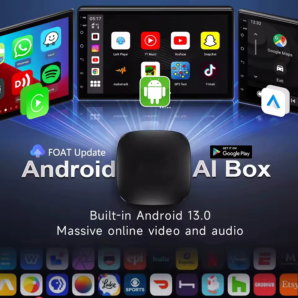 2025 carplay inteligente ai box android sem fio carplay android ...