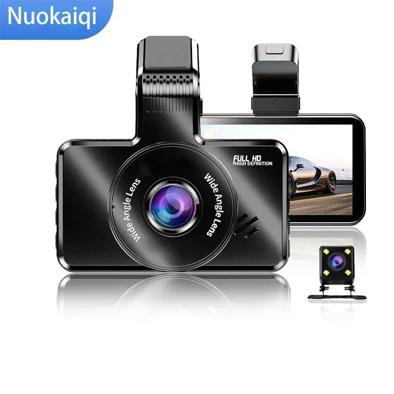 Dash-Cam-Front-and-Rear-Dual-Lens-4K-1296P-Recording-Car-Camera-DVR ...