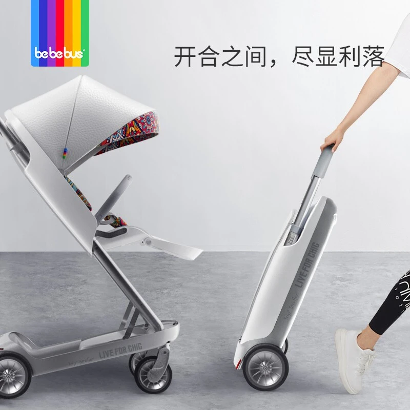 Bebebus Traveler Baby stroller Lightweight tall landscape sit down ...