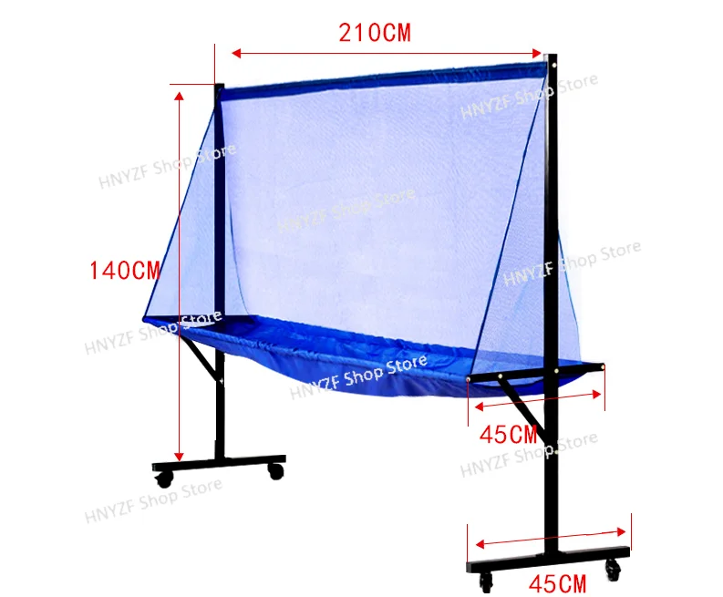 Movable Table Tennis Ball Net Ping Pong Recycle Catcher Portable Ball ...