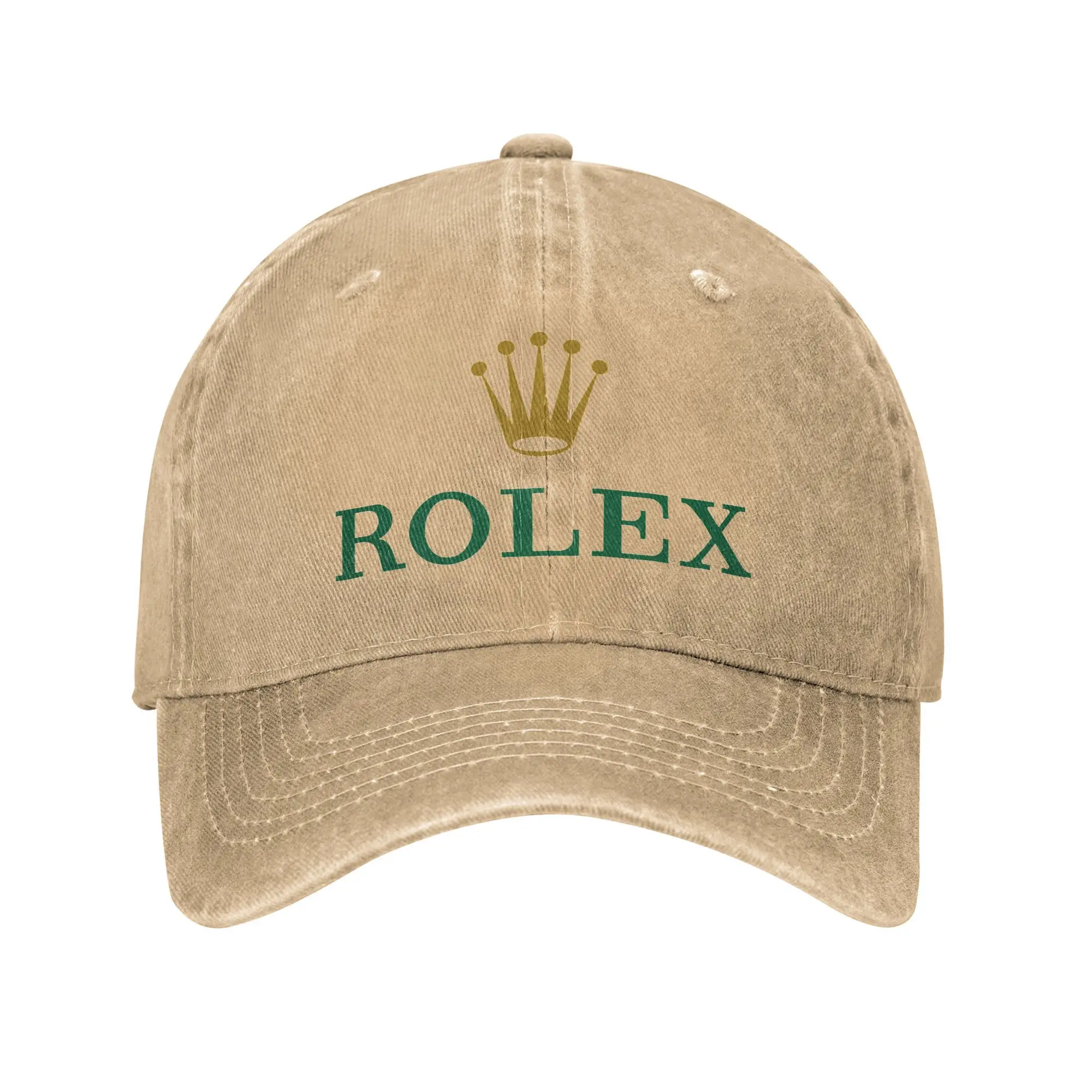 R-ROLEX-Gorra-de-b-isbol-estilo-unisex-Gorras-de-mezclilla-desgastadas-Sombrero-Casual ...