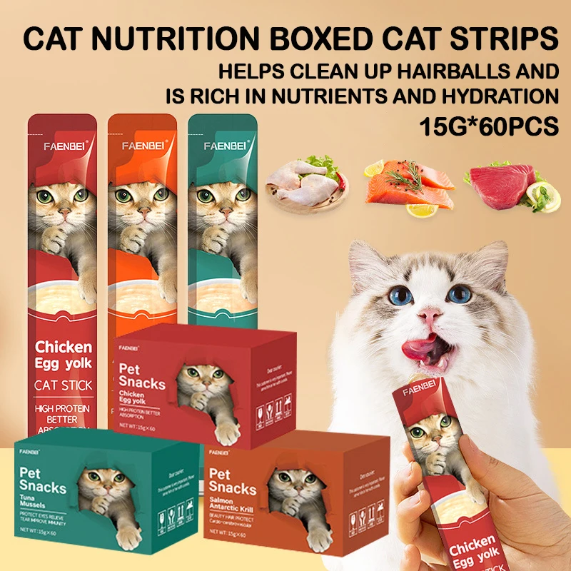 Cat-Snacks-Cat-Strips-Whole-Box-Cat-Snacks-Tuna-Chicken-Cat-Fattening ...