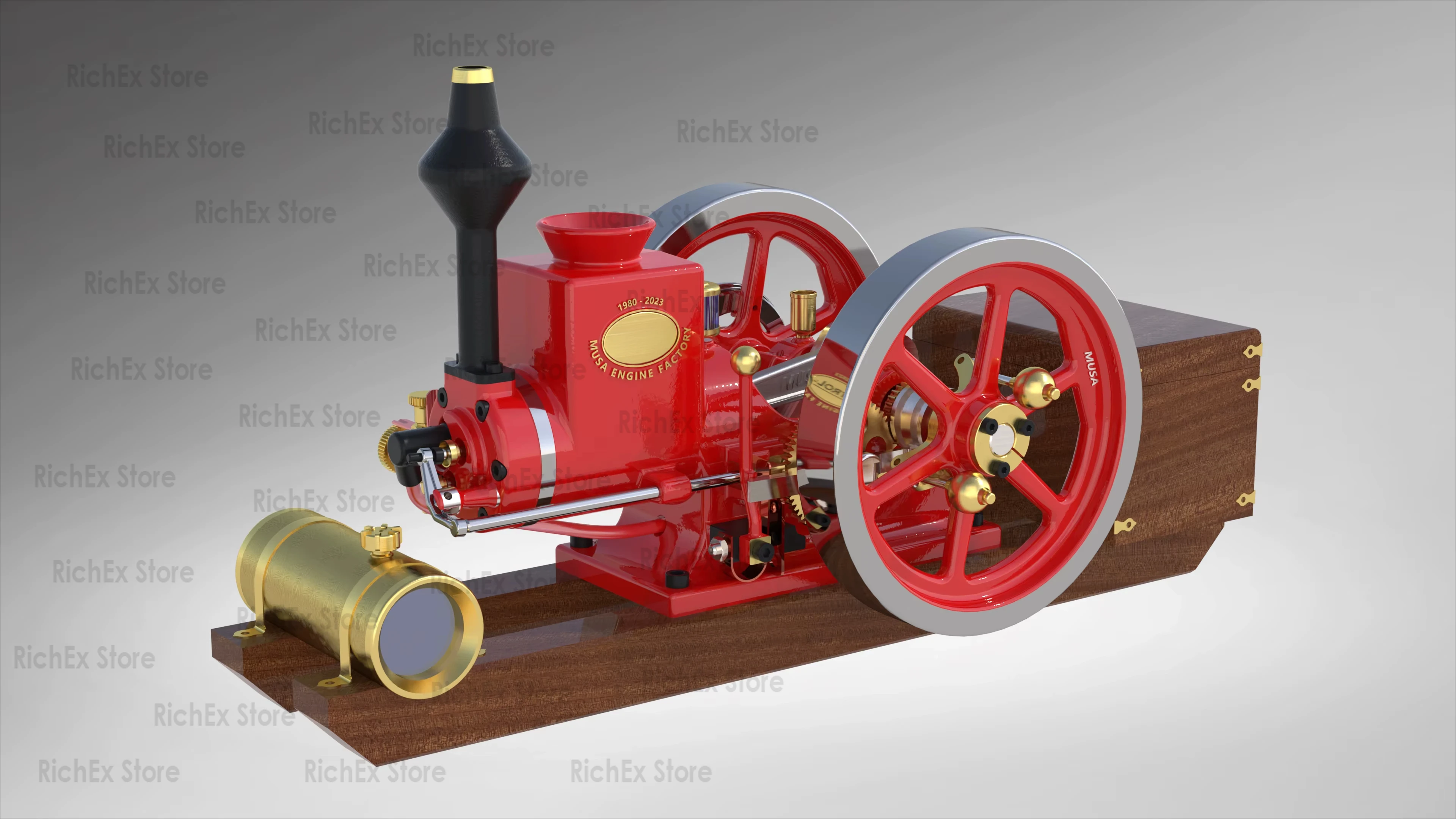 MUSA HM-01 Toad Machine Hit and Miss Engine Model Engine - AliExpress ...