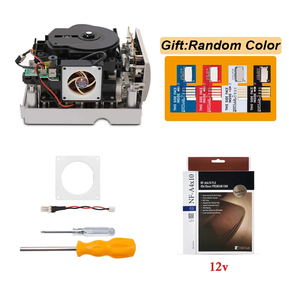 Radiator-fan-for-NGC-NOCTUA-Fan-3D-Print-Bracket-Mod-for-Nintendo ...