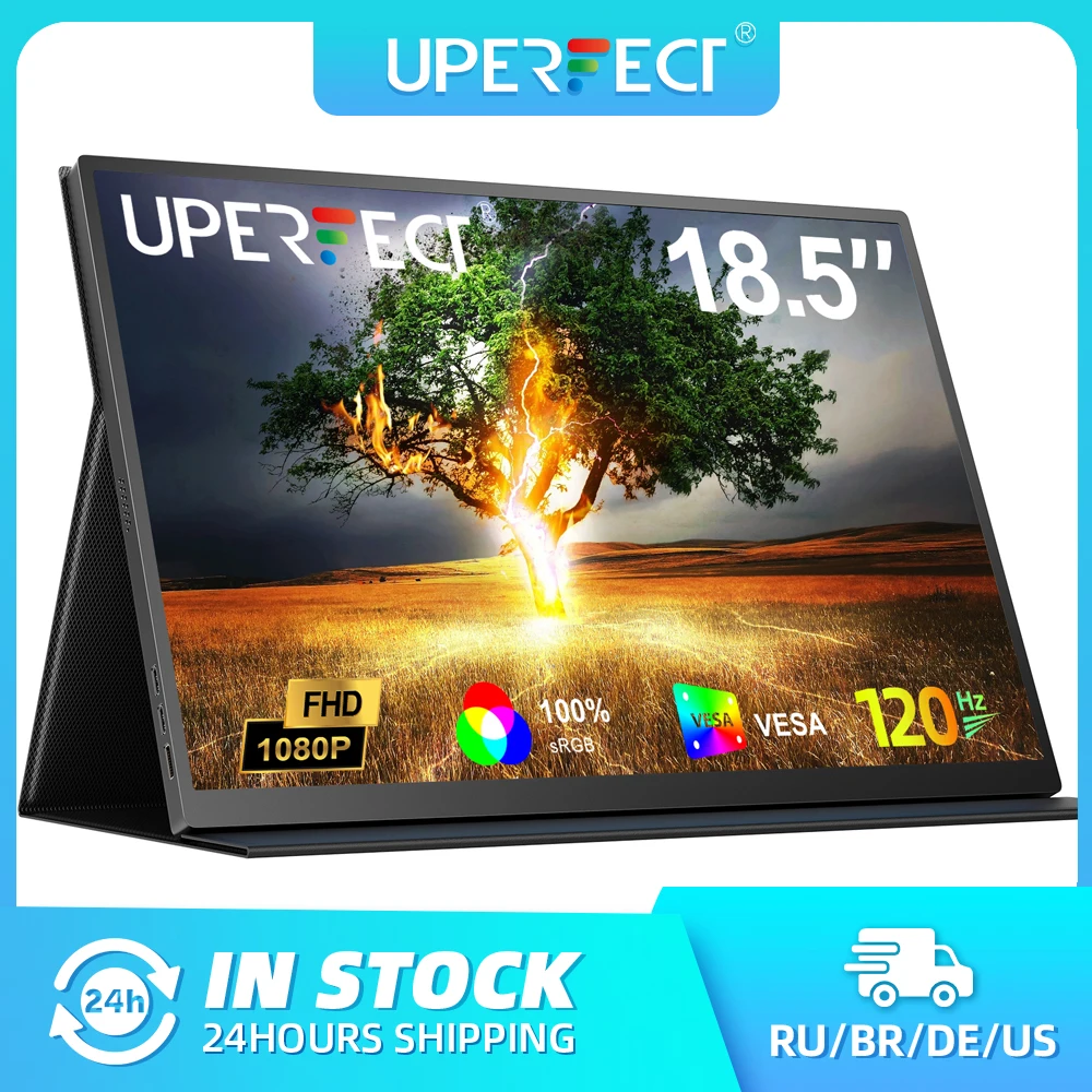 UPERFECT-18-5-inch-Large-Portable-Monitor-100hz-1080P-FHD-IPS-Screen ...