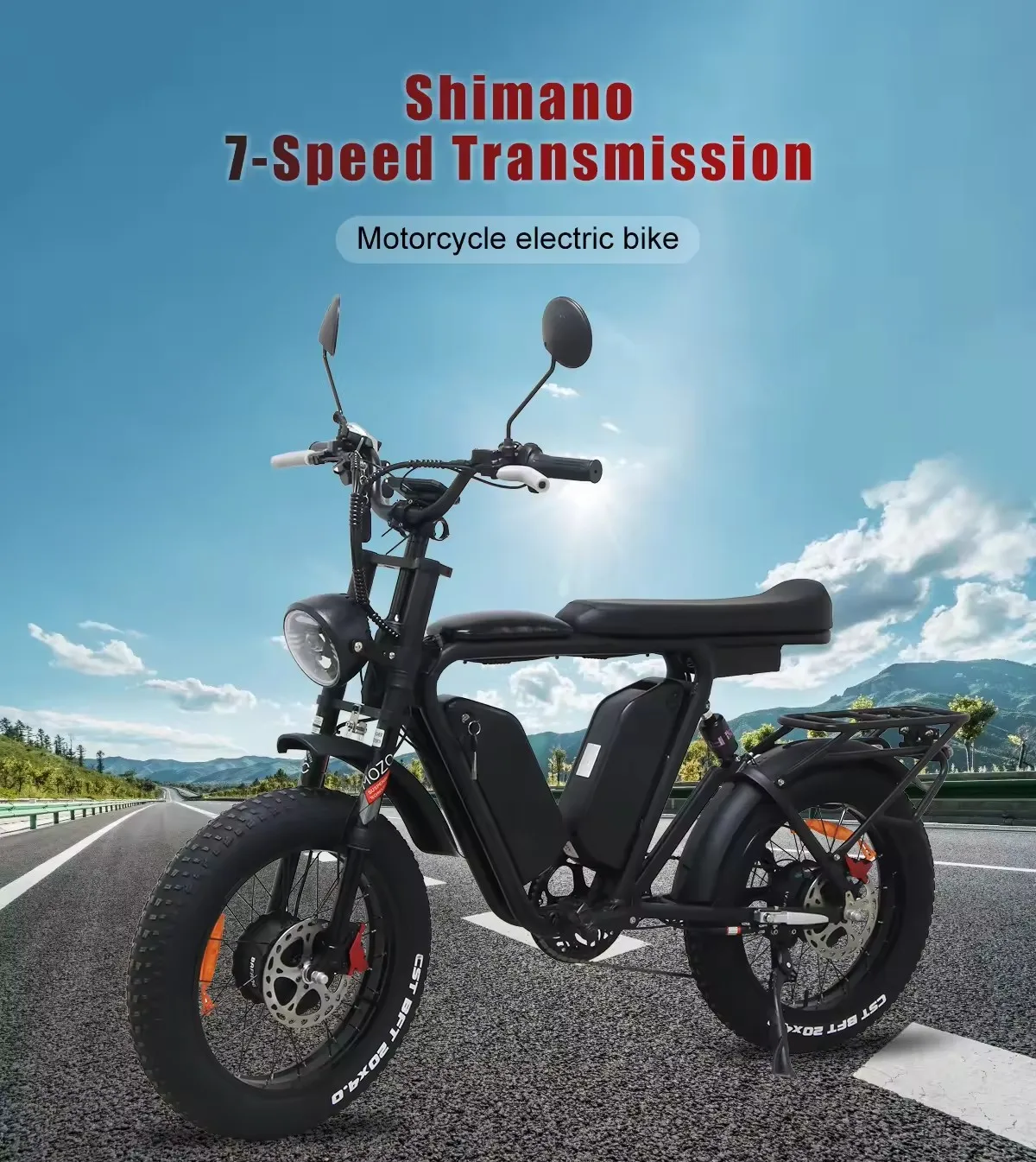 Electric-Bike-48V-Mountain-E-Bike-20-Wheel-Size-Electric-Hybrid-Bike ...