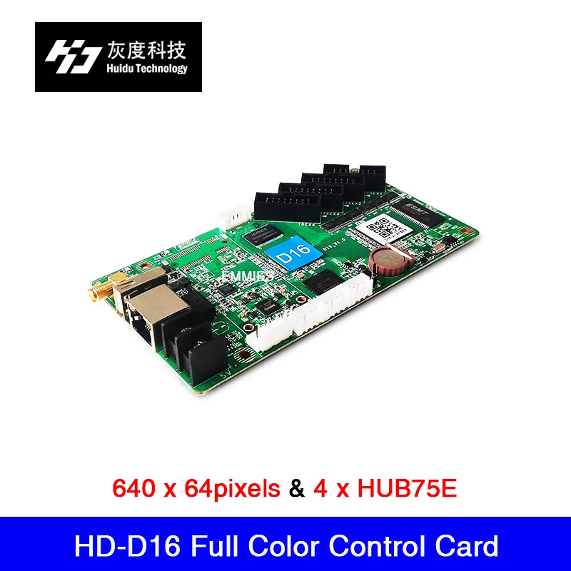 HD-D16 Asynchronous Full Color LED Controller Card Support Wi-Fi / U ...