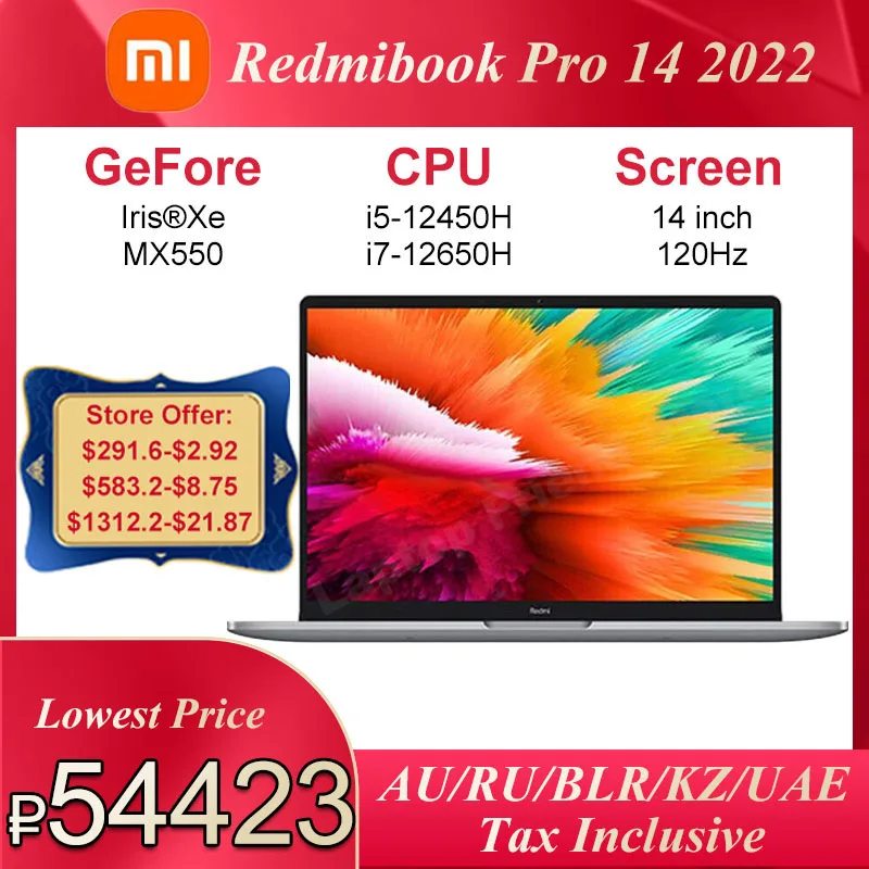 Xiaomi-Mi-Laptop-Redmibook-Pro-14-2022-Notebook-14-Inch-120Hz-Layar ...
