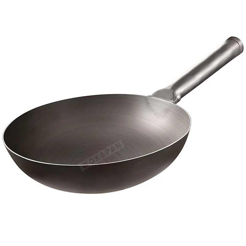 Pure-Titanium-Wok-Ultra-Lightweight-Wok-Single-Handle-Pot-Uncoated ...