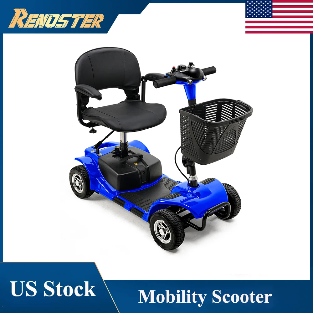 Patinete-de-movilidad-de-4-ruedas-silla-de-ruedas-m-vil-de-energ-a-el ...