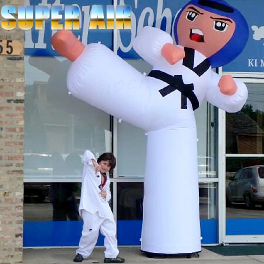 Hot-selling-high-quality-inflatable-Taekwondo-character-models ...