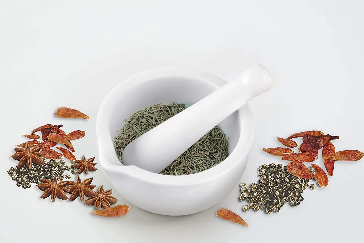 Juego-de-mortero-y-Maja-de-cer-mica-para-el-hogar-cuencos-de-molienda ...